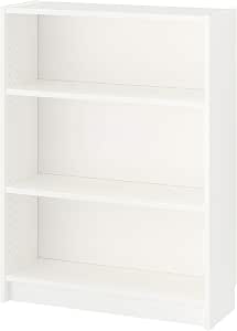 Ikea BILLY bookcase white Width: 80cm Depth: 28cm Height: 106cm ...
