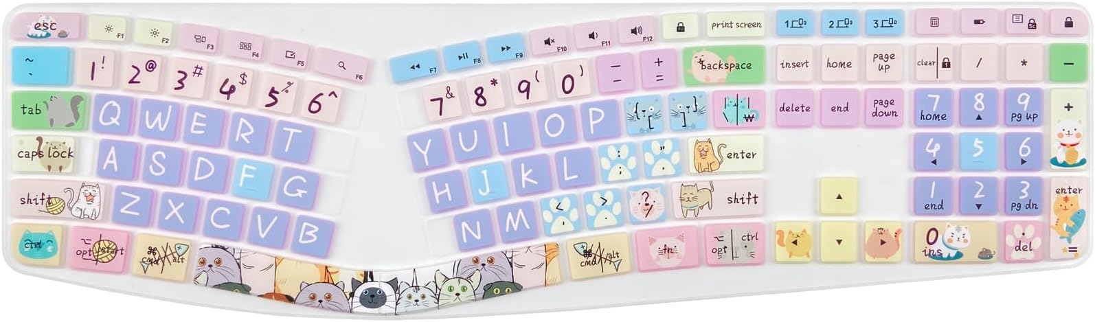 Amazon.com: WSLUCKO Silicone Keyboard Cover Compatible with Logitech ...