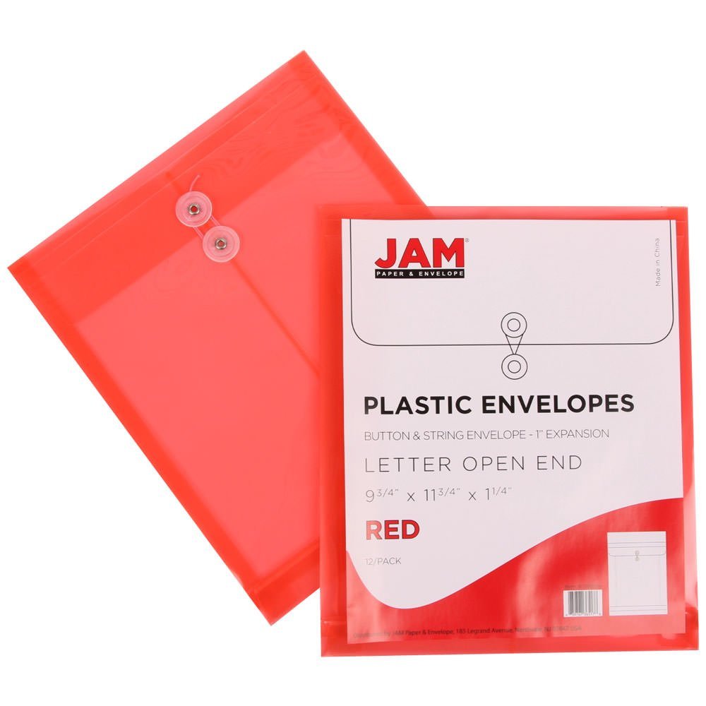 Snapklik.com : JAM PAPER Plastic Envelopes