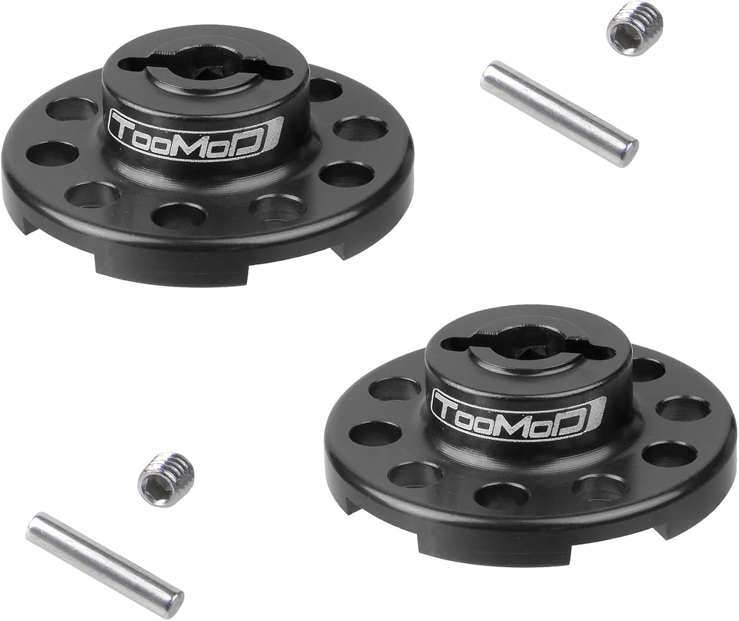 Amazon.com: TOOMOD CW-01 Aluminum Rear Wheel Adapter Hub for Tamiya ...