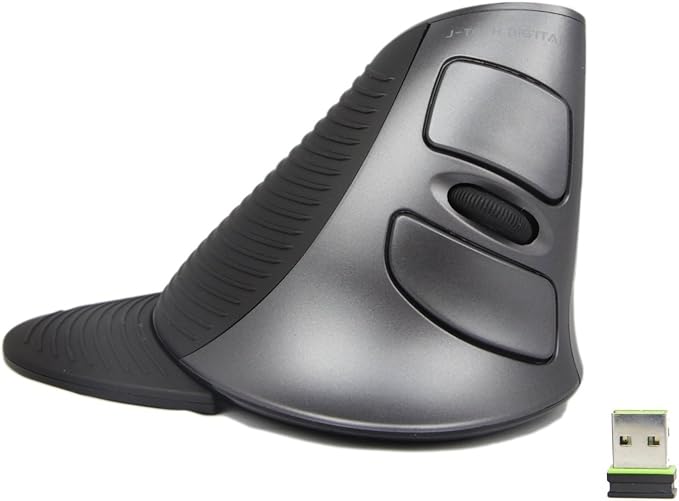 Amazon.com: J-Tech Digital ® Scroll Endurance Wireless Mouse Ergonomic ...