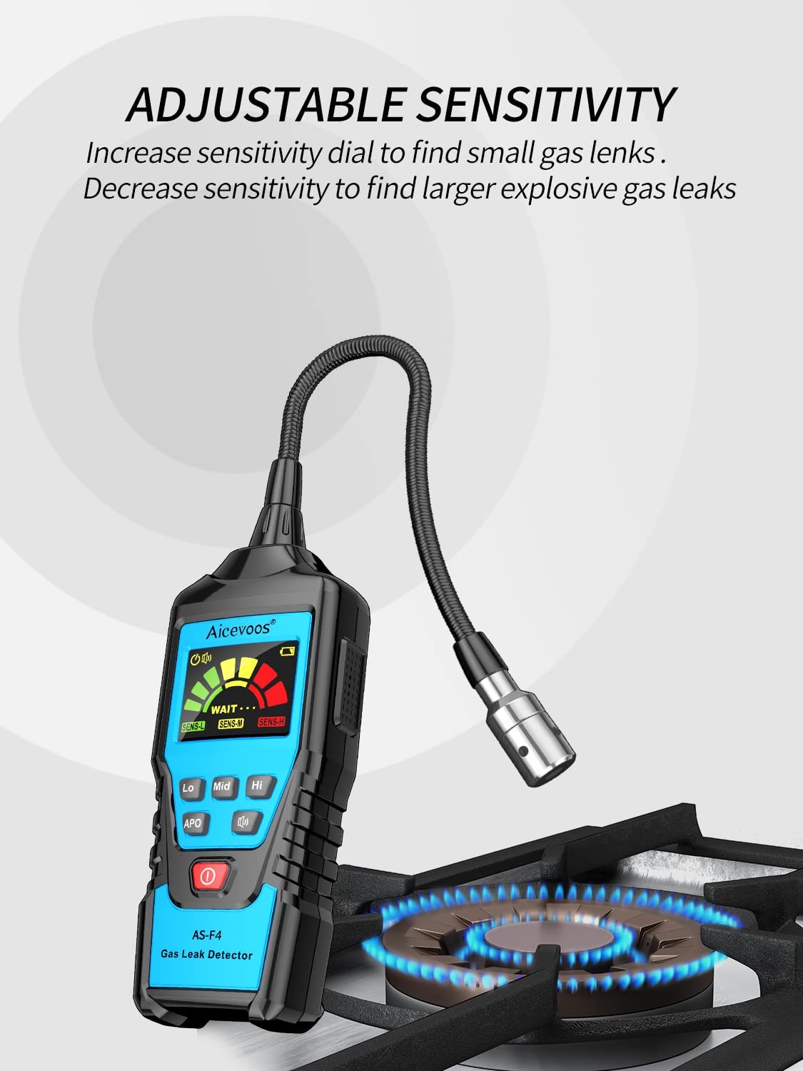 Snapklik.com : F4 Gas Leak Detector, Natural Gas Leak Detector ...