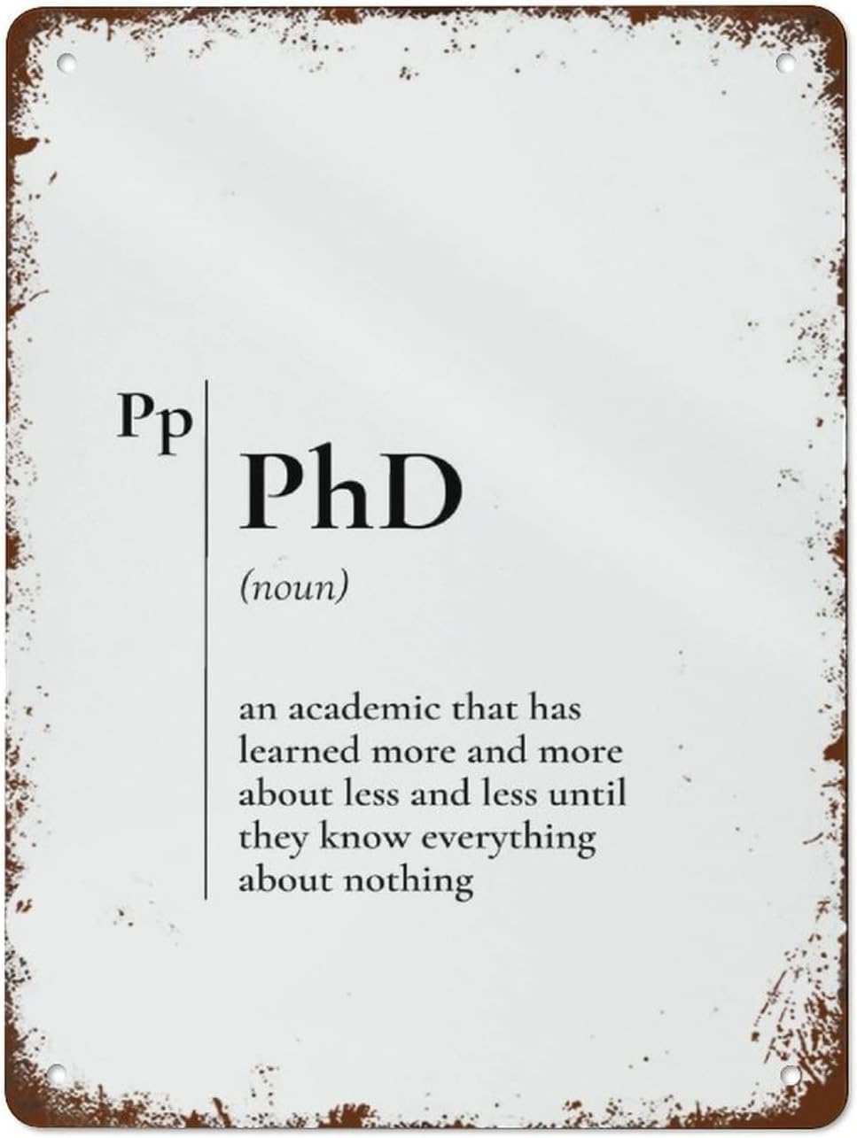 Amazon.com : Set Of Prints Gift For Graduate Students Phd Student ...