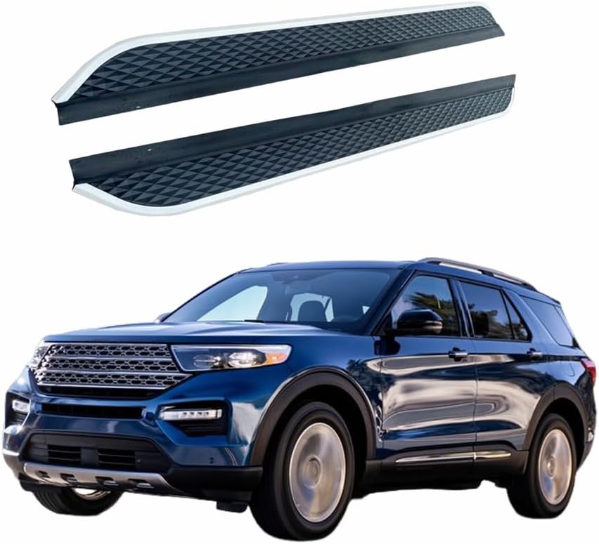 Amazon.com: Pair Aluminum Running Boards Fit for Ford Explorer 2020 ...