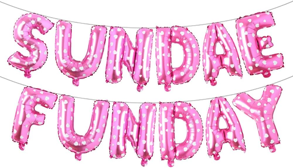 Amazon.com: Sundae Funday Balloons Ice Cream Party Supplies Summer ...