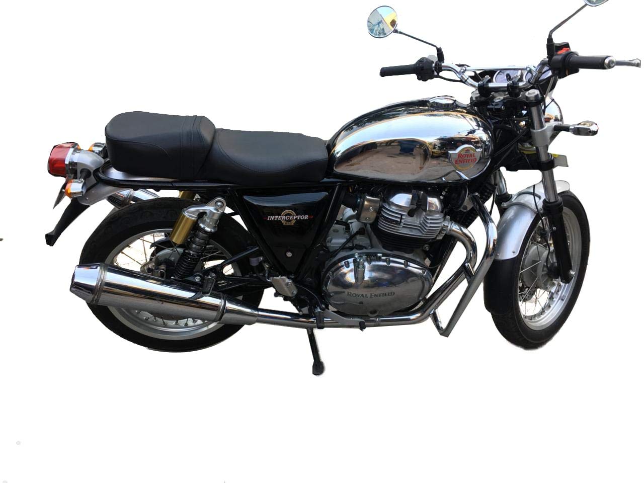 Sahara Seatsroyal Enfield Interceptor 650 Complete Assembly Black ...