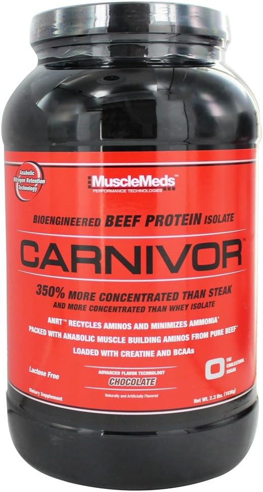 Amazon.com: MuscleMeds - Carnivor Bioengineered Beef Protein Isolate ...