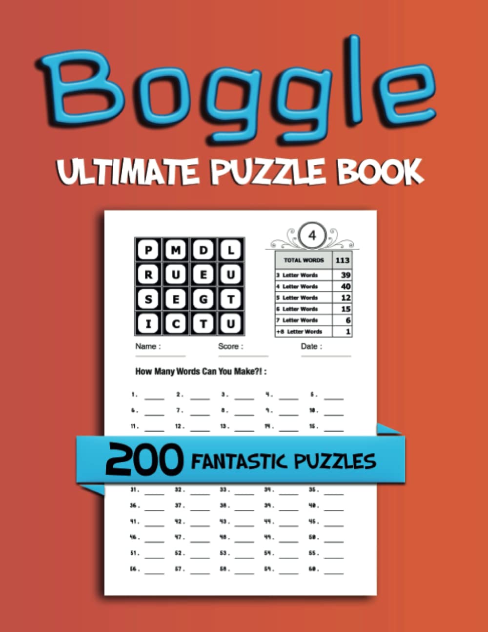 Amazon.com: Boggle Ultimate Puzzle Book Vol. 2: 200 puzzles , 8.50 x 11 ...