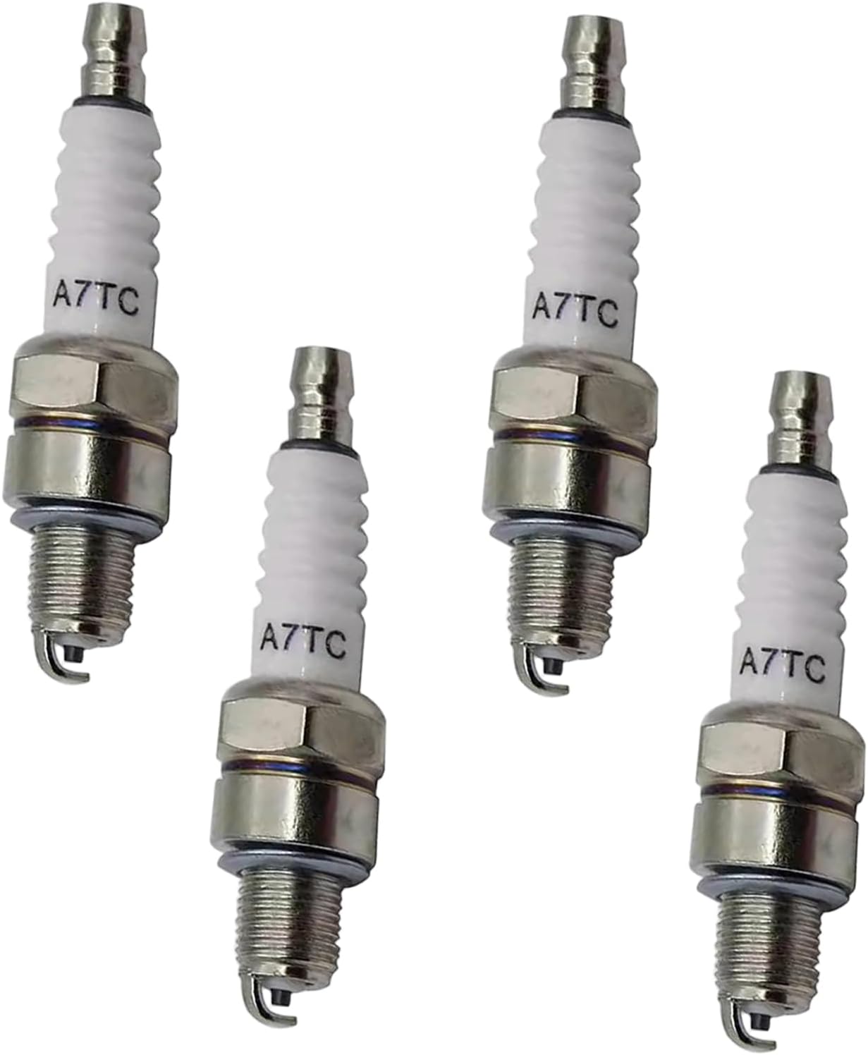 Amazon.com: winterrock 4PCS A7TC Spark Plugs, Motorcycle Mini Spark ...