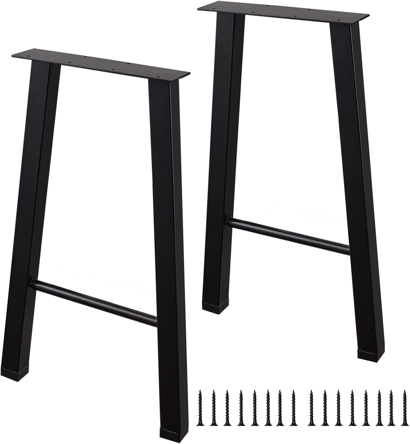 Amazon.com: ALLCOS 22 Inch Metal Coffee Table Legs Bench Legs Heavy ...