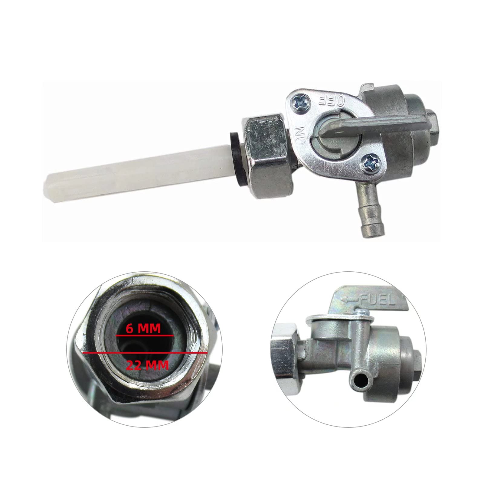 Snapklik.com : Fuel Switch Shut-Off Valve Petcock Parts Replacement For ...