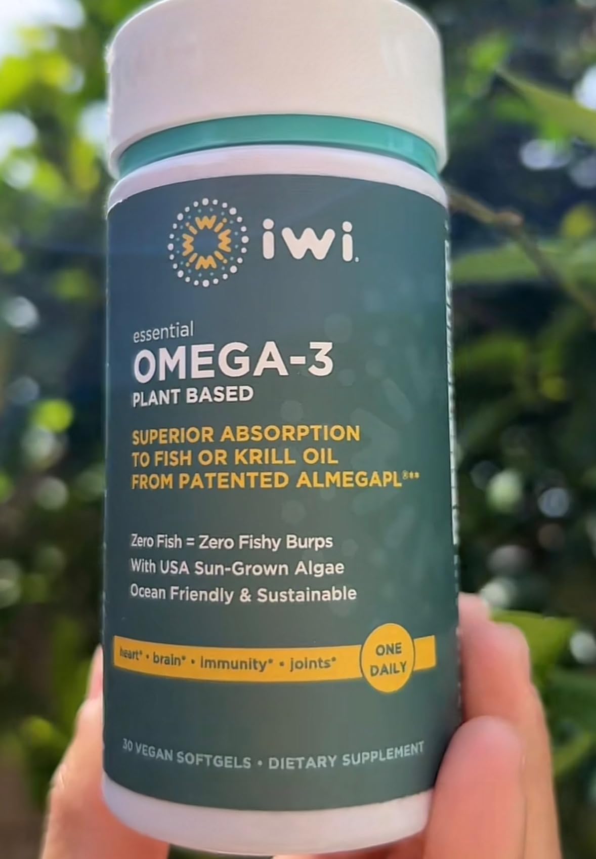$10/mo - Finance Iwi Life Vegan Omega 3 Sport - 60 Softgels, Algae ...