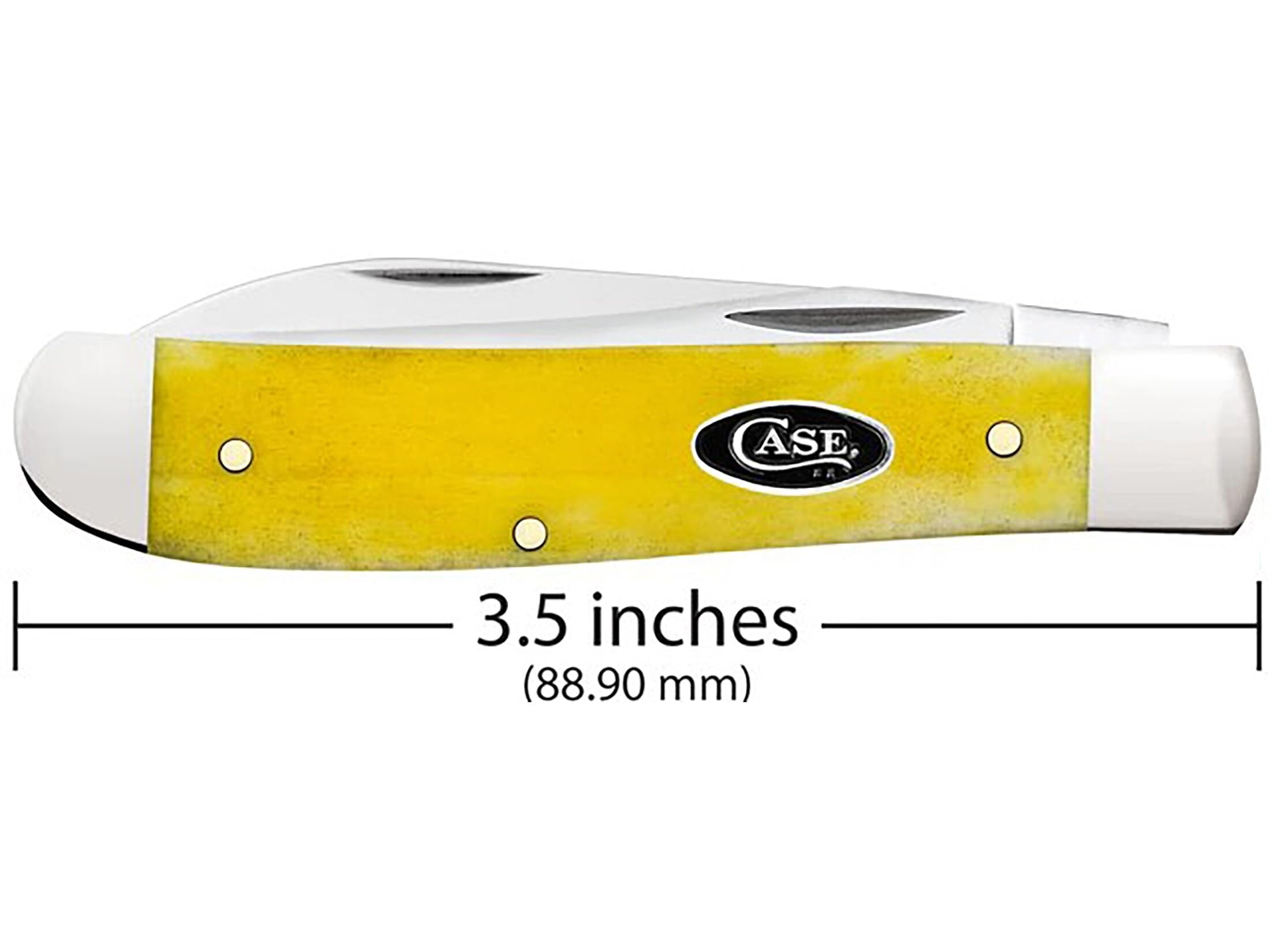 Snapklik.com : Cutlery CA20031: Mini Trapper Yellow Bone