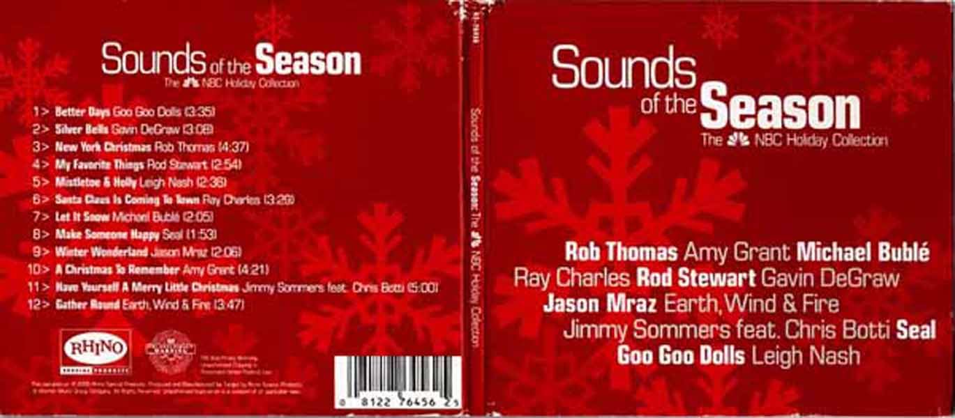 Various Artists - Sounds Of The Season: NBC Holiday Collection ...
