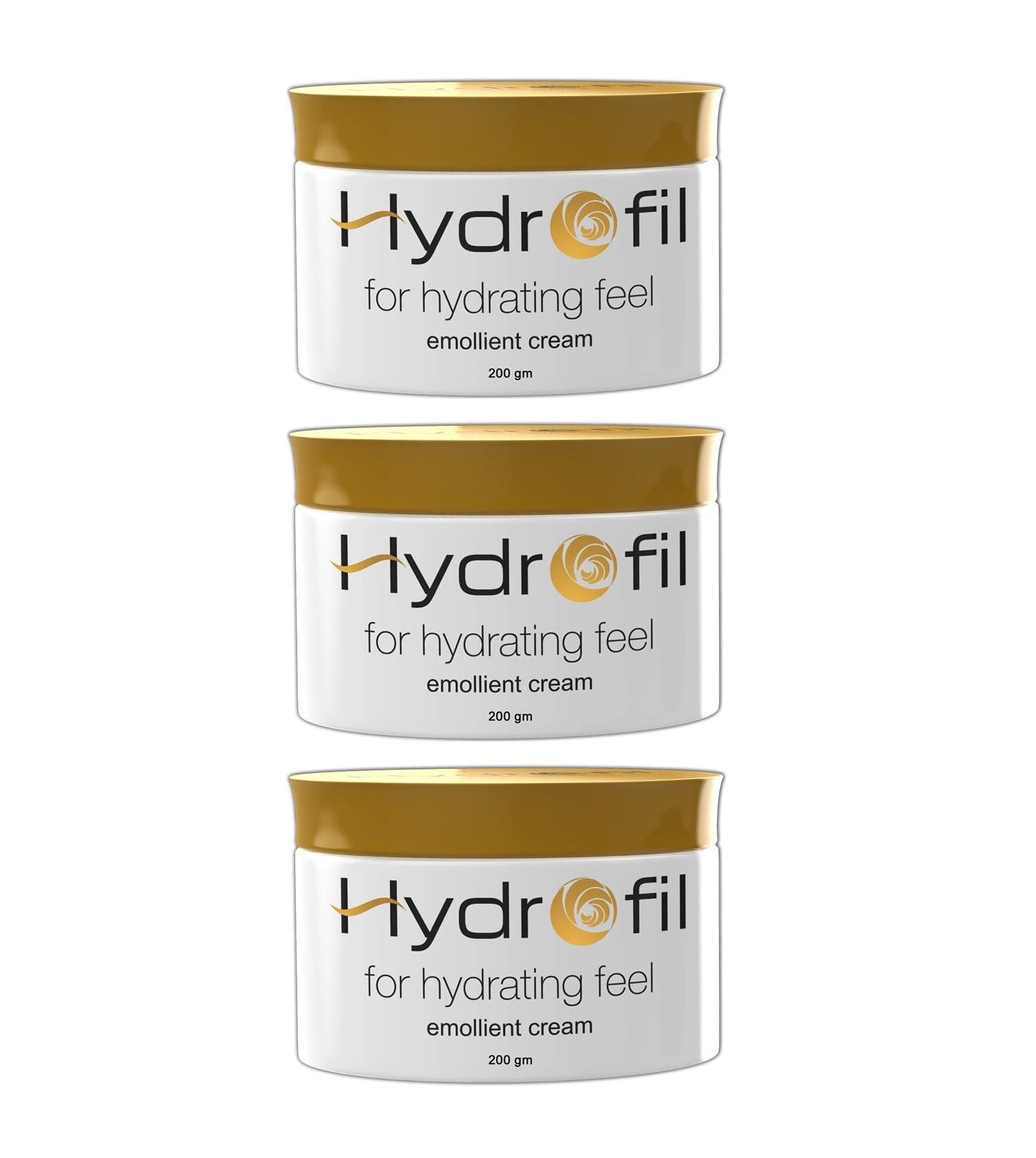 Hydrofil Moisturizing Cream (200gm): pack of 3 : Amazon.in: Beauty