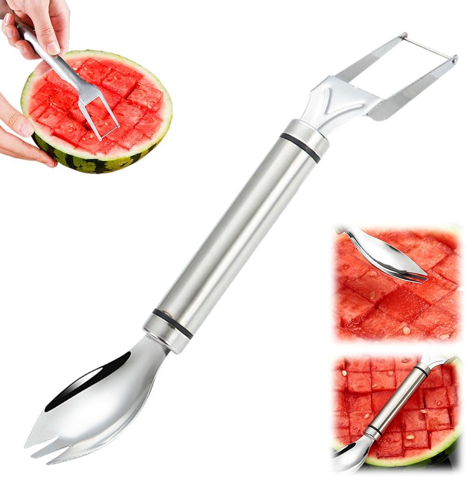 Amazon.com: Watermelon Cutter Slicer, 2-in-1 Watermelon Cutter Slicer ...