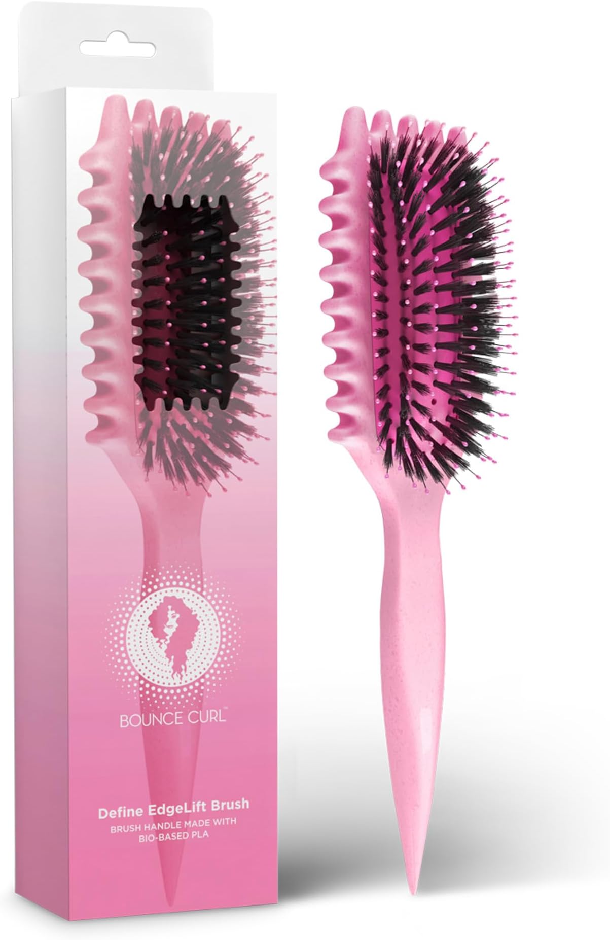 Amazon.com : Bounce Curl Define EdgeLift Brush, 5-in-1 Tool for ...