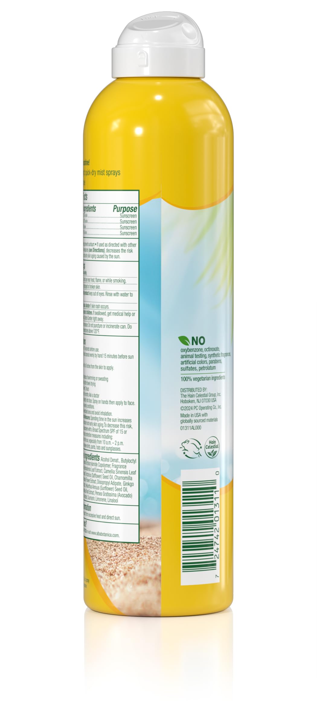 Snapklik.com : Hawaiian Coconut Sunscreen, Spray Broad Spectrum SPF 50 ...