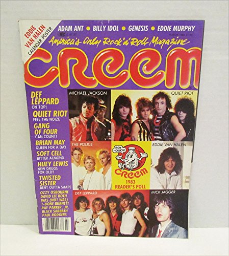 CREEM MAGAZINE - MARCH 1984 ISSUE - ADAM ANT / BILLY IDOL / GENESIS ...