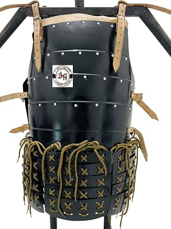 Amazon.com: Medieval Japanese Samurai Breastplate - 18 Gauge Steel ...