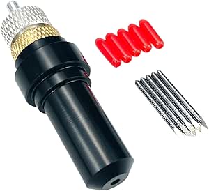 45 Degree 5pcs Plotter Blade Vinyl Cutter Knife +1pc Summa Blade Holder ...