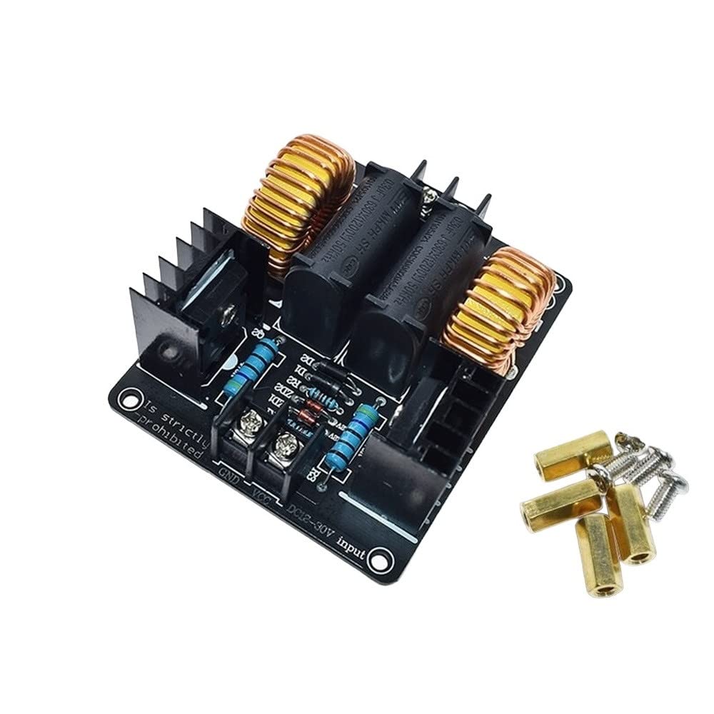 1000W 20A ZVS Low Voltage Induction Heating Coil Module Flyback Driver ...