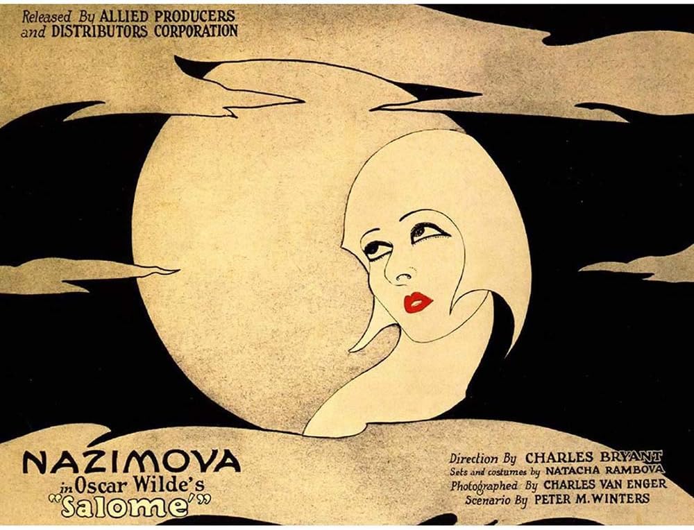 Amazon.com: Wee Blue Coo Advert Theatre Play Stage Salome Oscar Wilde ...