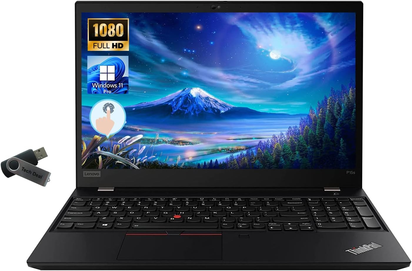 Amazon.com: New Lenovo ThinkPad P15s Gen 2 Business Laptop, 15.6" FHD ...