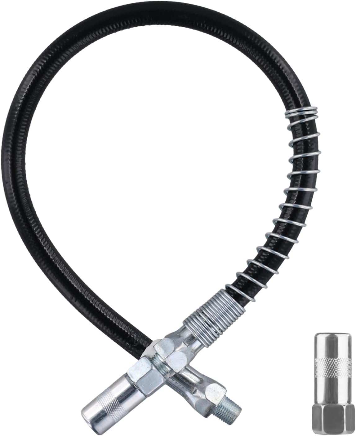 Amazon.com: NQEUEPN Grease Gun Accessory Kit, 18 Inch Spring Flex Hose ...
