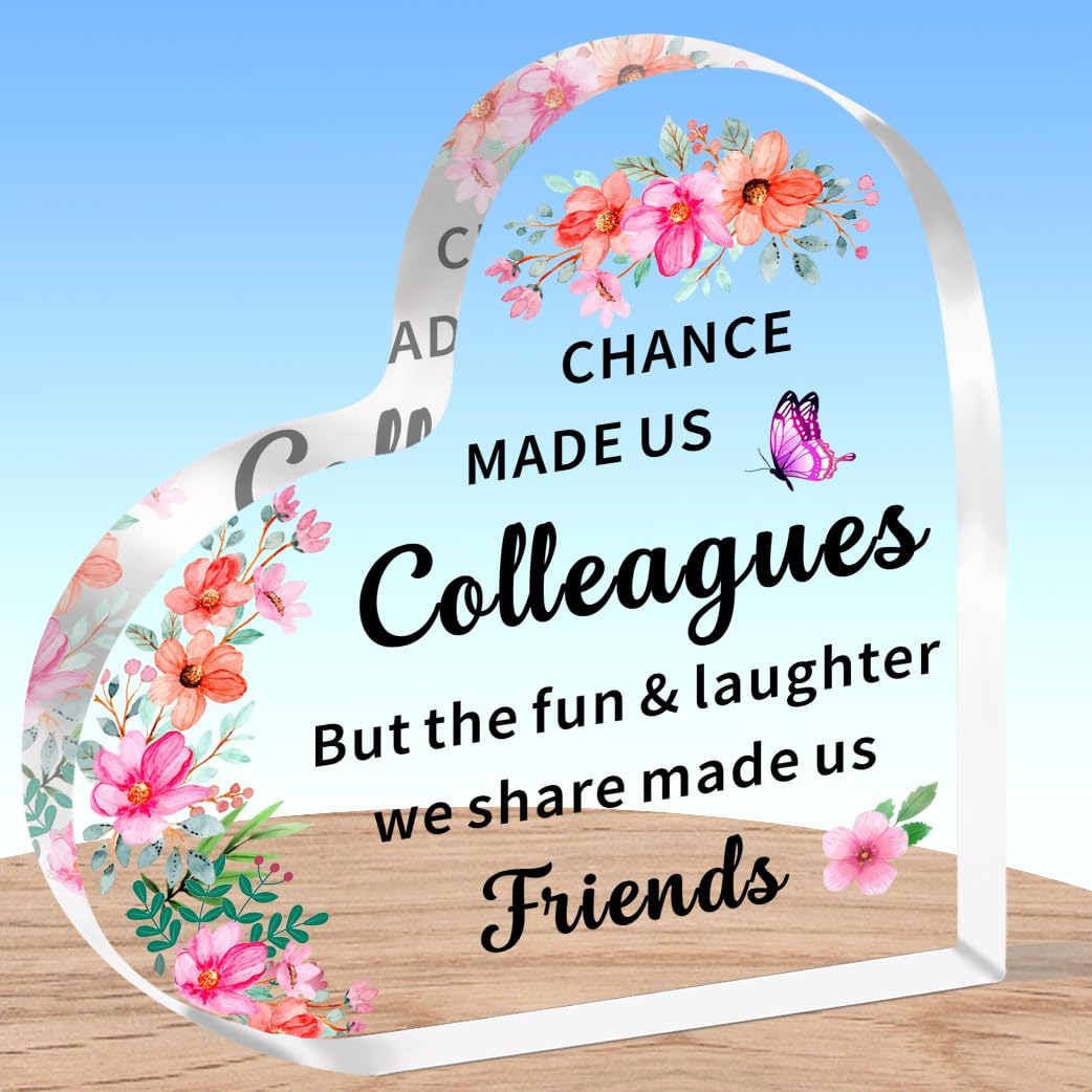 AMZQ Colleagues Leaving Gifts for Women, Workmates Coworker Work Bestie ...