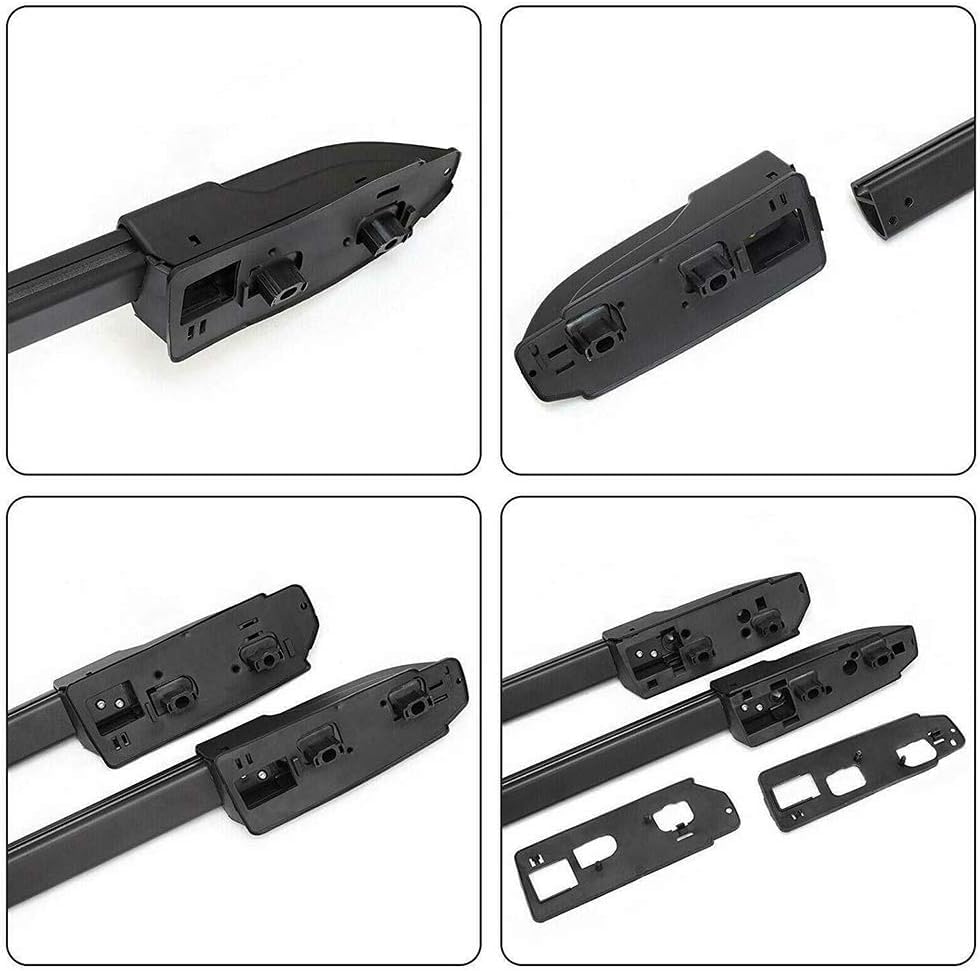 Snapklik.com : ROSY PIXEL Roof Rack For 2009-2015 Honda Pilot Black ...