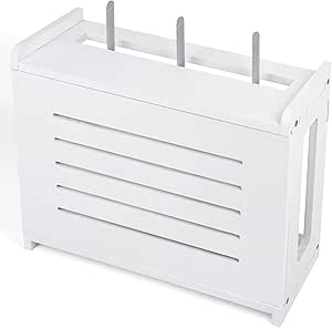 Amazon.com: BEARUT Router Shelf Wall Mount WiFi Router Storage Box ...