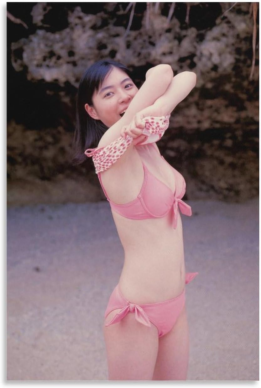 Amazon.co.jp: 上野樹里 Juri Ueno 日本の美しい女優ビキニセクシーな写真ポスター (2) オフィス ベッドルーム ダイニングルーム装飾 キャンバス ウォールアート ...