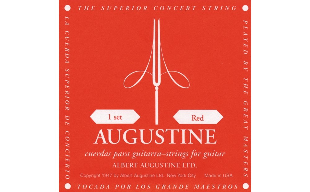 Amazon | AUGUSTINE RED SET | ギター弦 | 楽器・音響機器