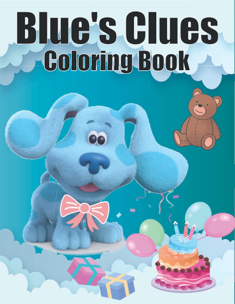 Buy Blues Clues Coloring Book: Blue's & you Magic Books Free Color Big ...