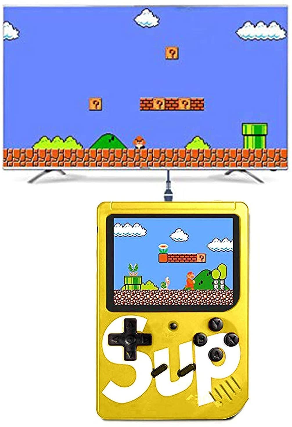 Buy TE SUP Game Box 400 in 1 Sup Game Box Rechargeable Console/Led ...