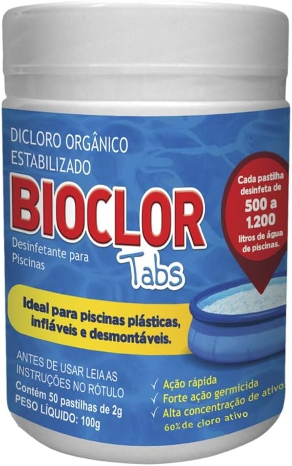 Bioclor Pastilhas Desinfetantes para Piscinas 50 Unidades - Nautika ...