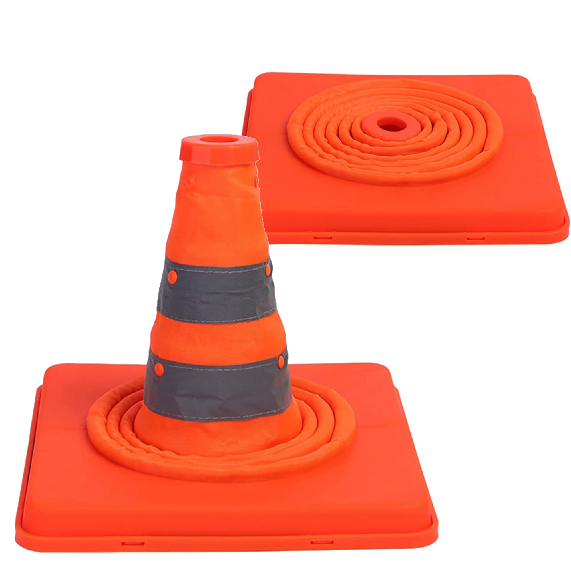 Snapklik.com : Sunnyglade 4 Pack 20 Inch Collapsible Traffic Cones ...