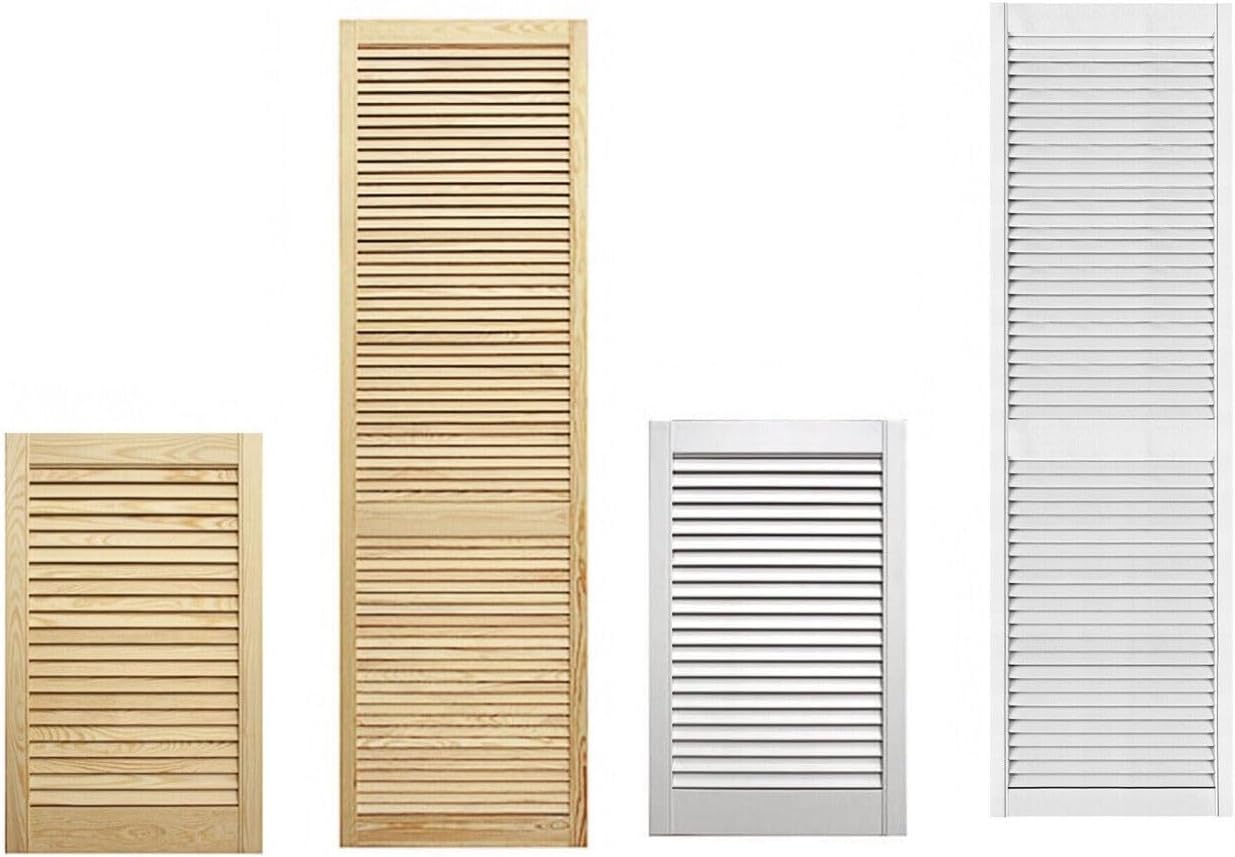 Single Louvre Doors Internal Wooden Door - Traditional and Modern Style ...