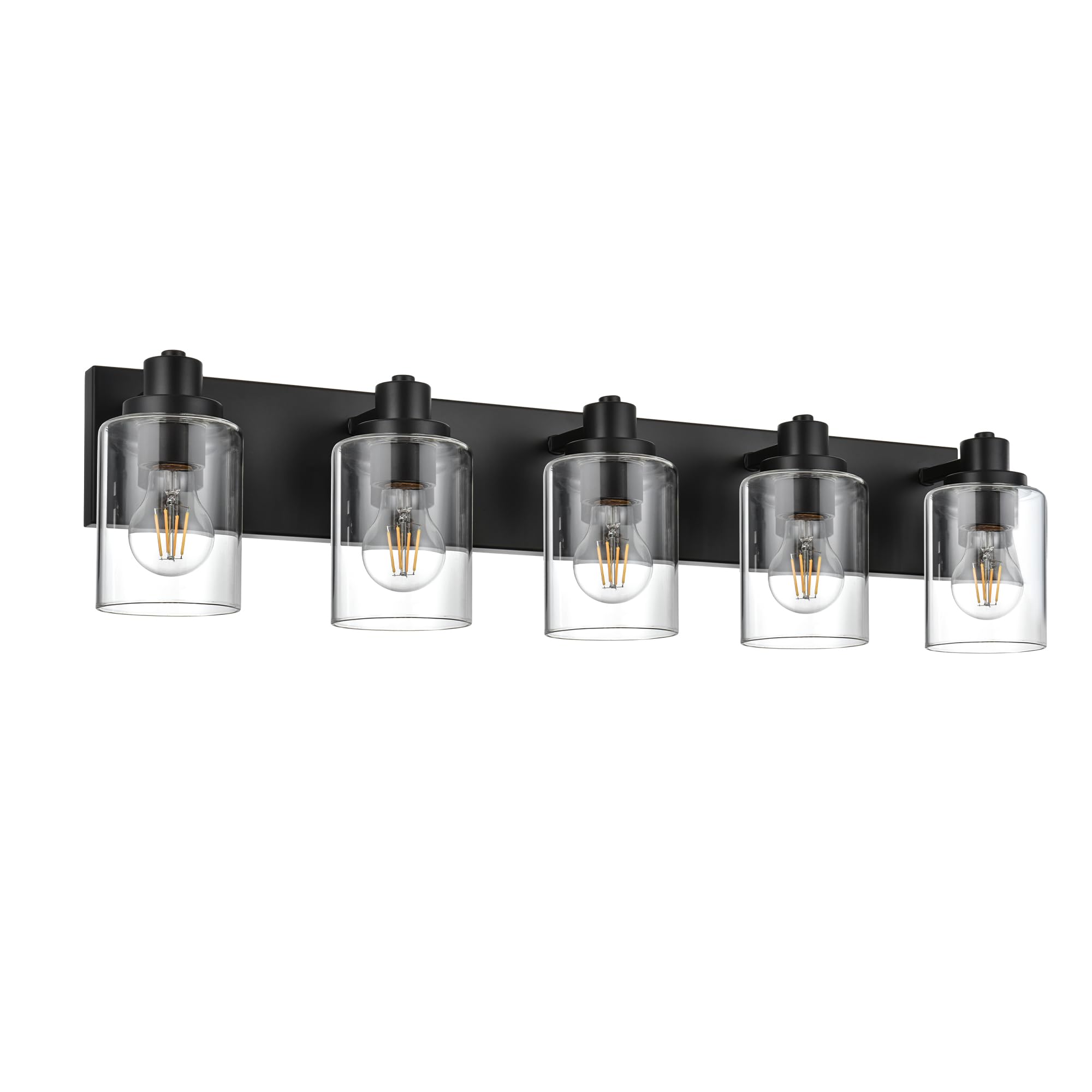 Wanluce 5 Light Bathroom Vanity Lights, Bathroom Lighting Fixtures over ...