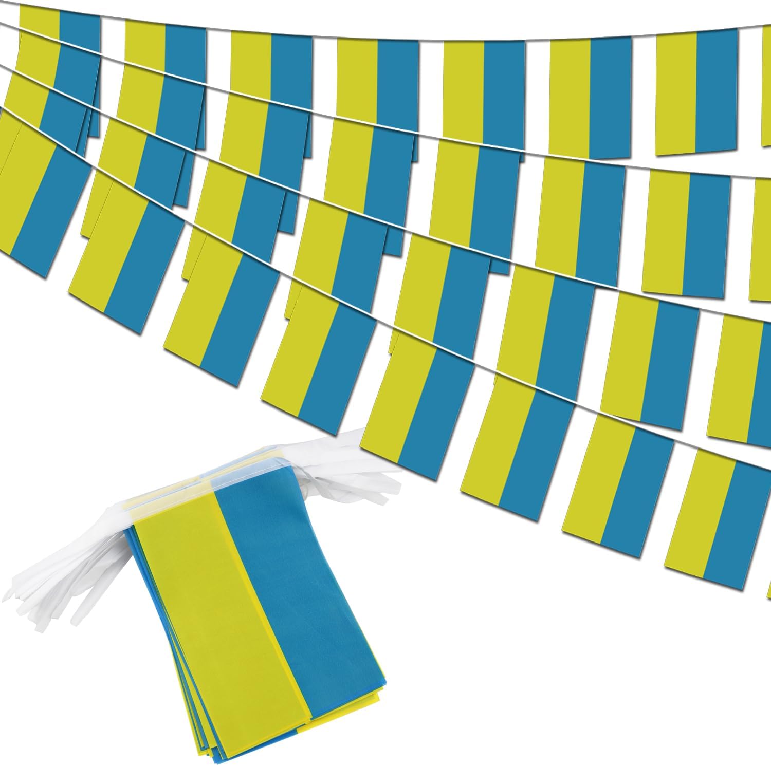 Amazon.com : Ukraine String Flag Pennant Banner - 38 Flags, 42 Feet ...