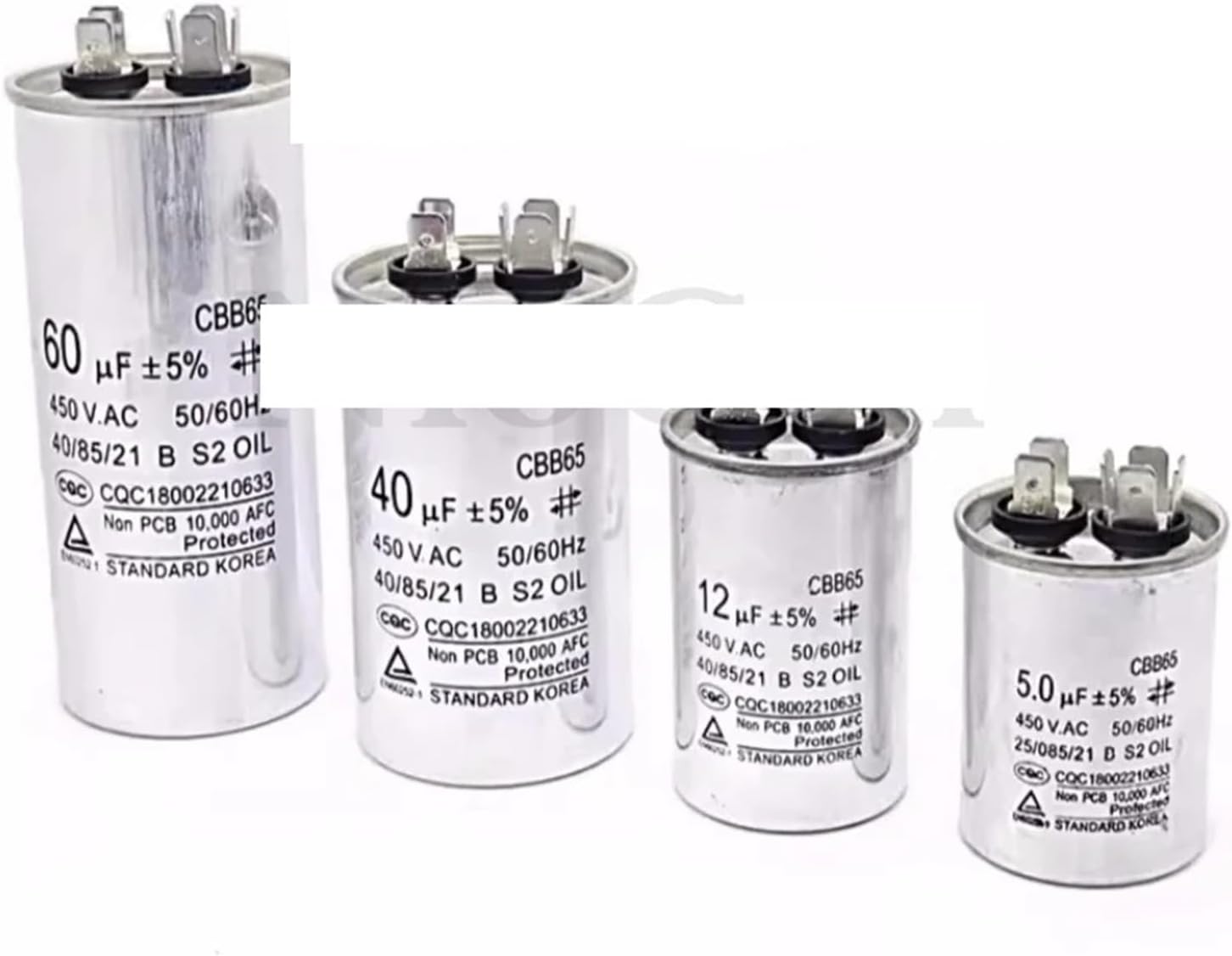 Amazon.com: CBB65 AC Electronic Starter Capacitor Air Conditioner ...