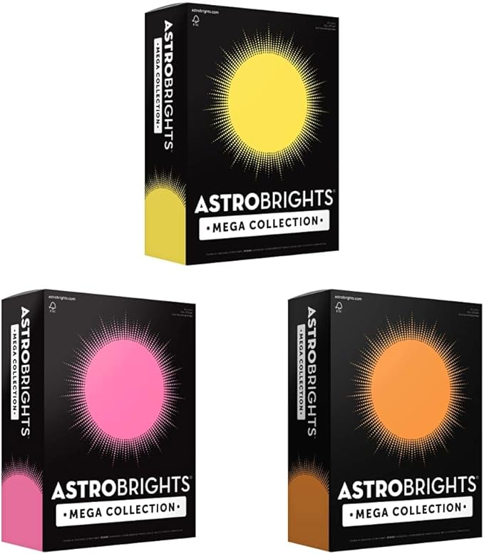 Amazon.com : Astrobrights Colored Paper - Neon Pink : Office Products