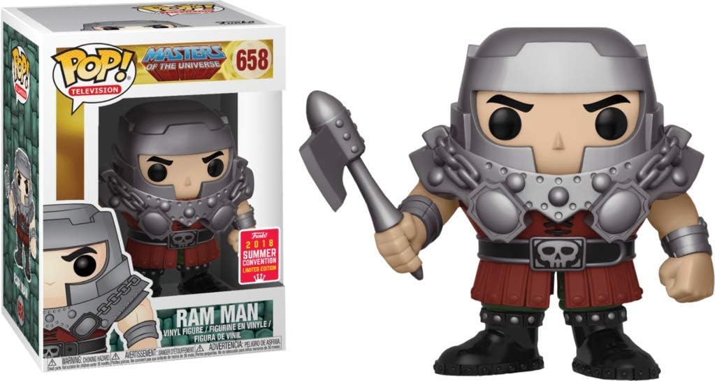 Amazon.com: Funko Pop! Television: Masters of the Universe - Ram Man ...