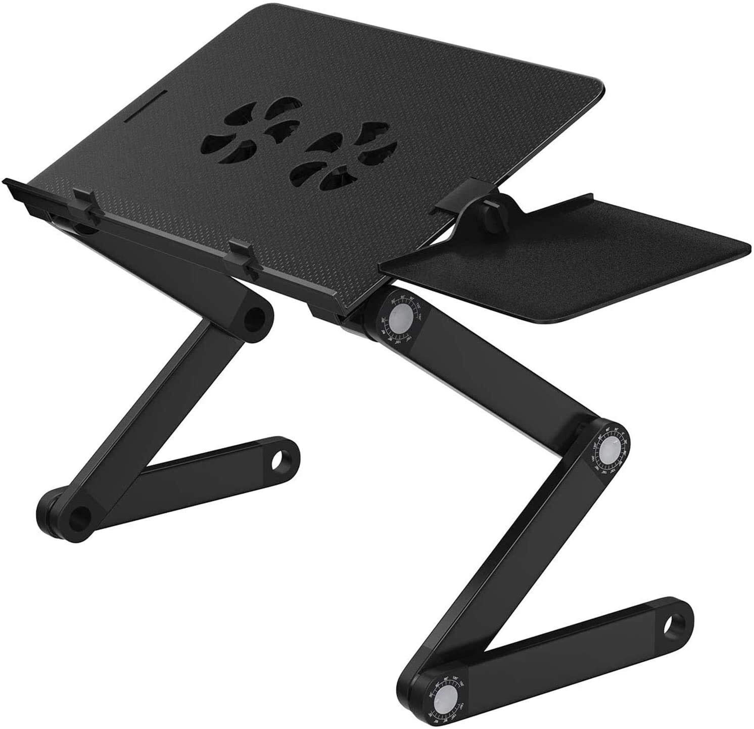 HUANUO Adjustable Ergonomic Tabletop Portable Laptop Stand for Bed and ...