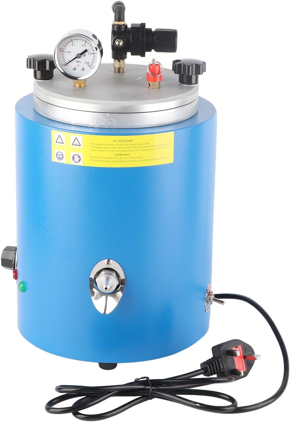 2.5L Cylinder Wax Injection Machine, Wax Casting Machine Wax Melting ...