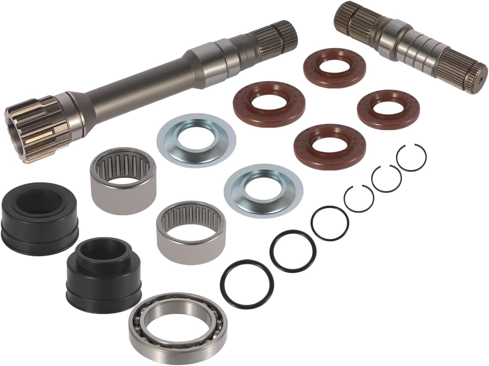 Amazon.com: Flynsu Front Differential Axle Intermediate Shaft Kit ...