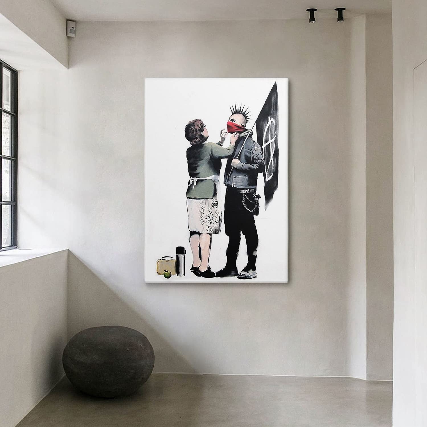 Punk Banksy Artwork Banksy Grannies Lambert Fine Art