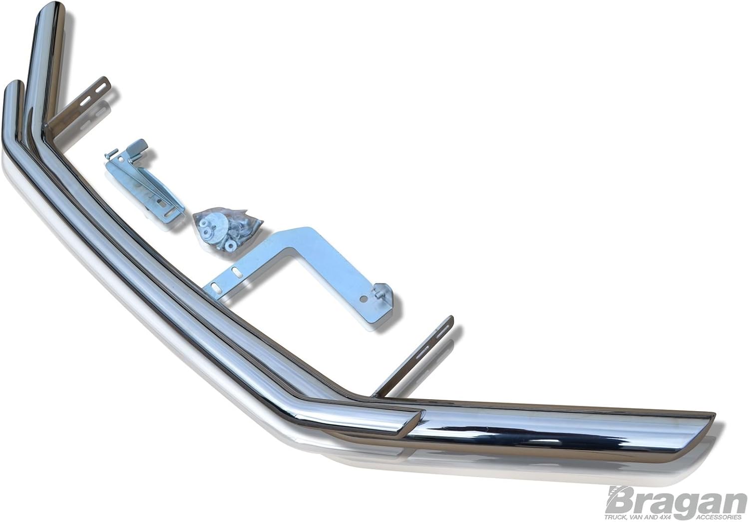 Bragan Double Front Spoiler Bar - Type B Compatible With Volkswagen ...