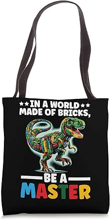 Amazon.com: Master Builder Bricks Blocks Play Toys Building Blocks Tote ...